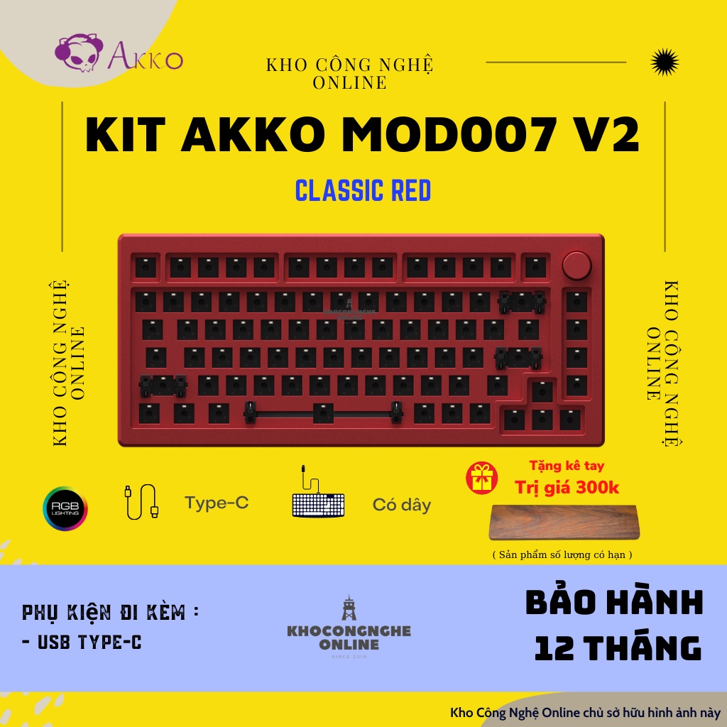 Mua Kit bàn phím cơ AKKO Designer Studio MOD007 V2 (Hotswap 5 pin / RGB ...