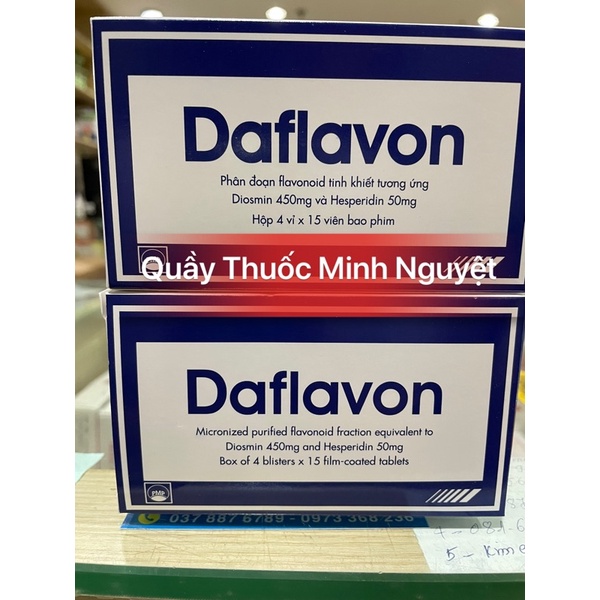 Mua Daflavon giúp tăng sức bền thành mạch cho người giãn tĩnh mạch chân ...