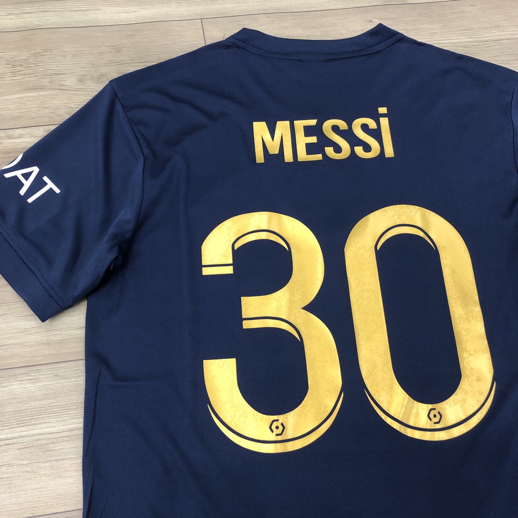 Mua Bộ quần áo đá banh Ngôi Sao MESSI PSG sân nhà 2023 phiên bản chữ ...