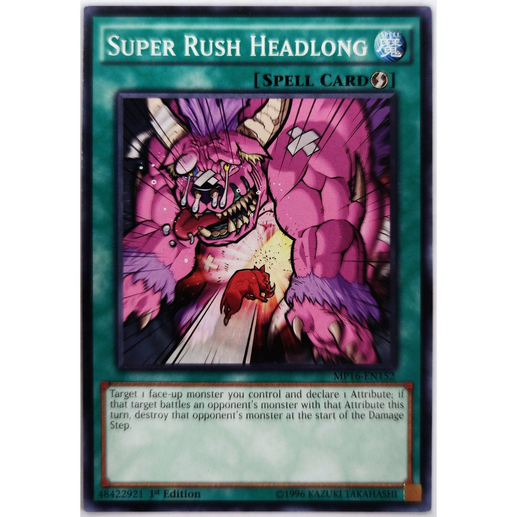 [Thẻ Yugioh] Super Rush Headlong |EN| Common | Shopee Việt Nam