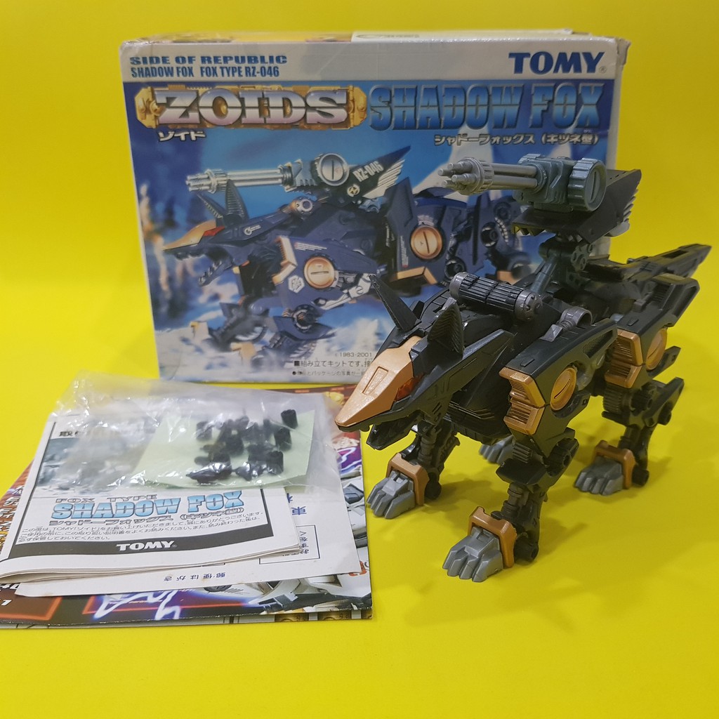 Mô hình lắp ráp Zoids Shadow Fox RZ-046 Fox Type Takara Tomy | Shopee ...