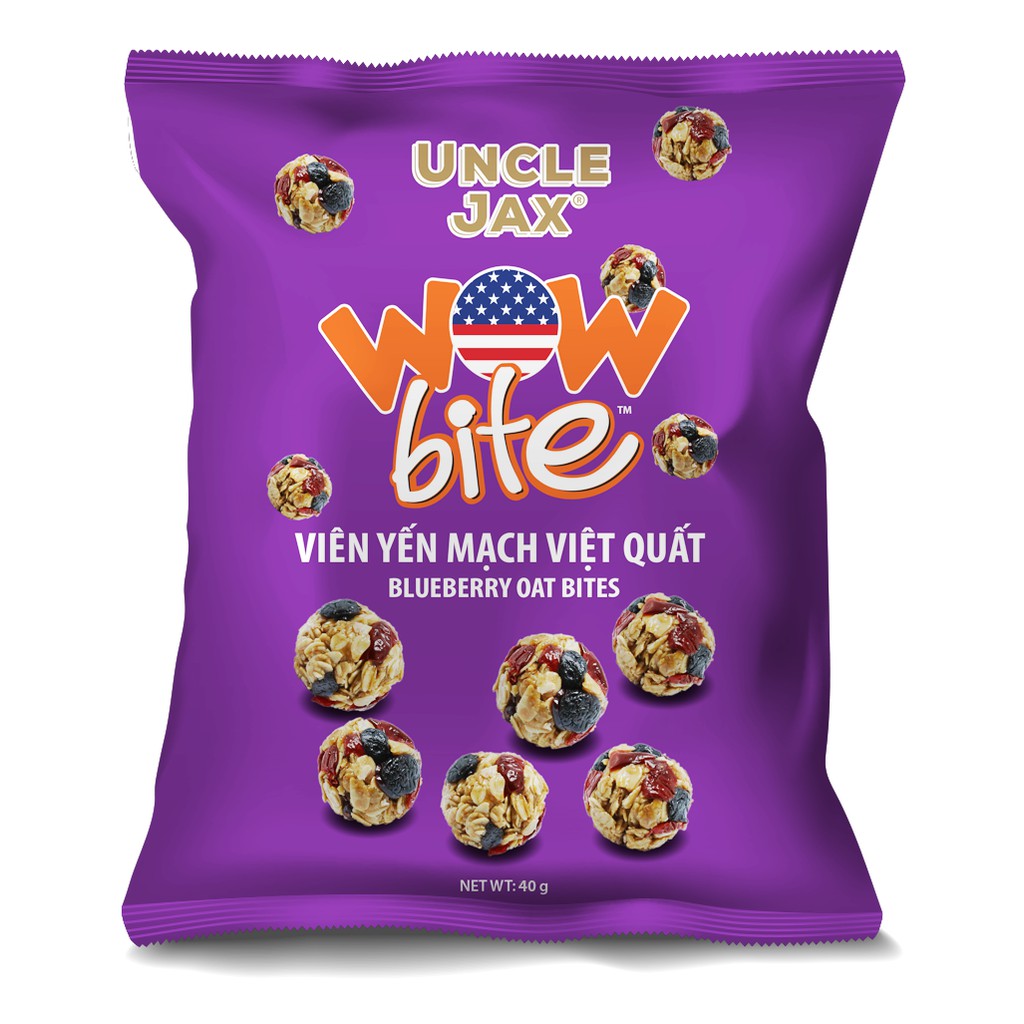 Viên Yến Mạch Việt Quất Uncle Jax 40g | Shopee Việt Nam