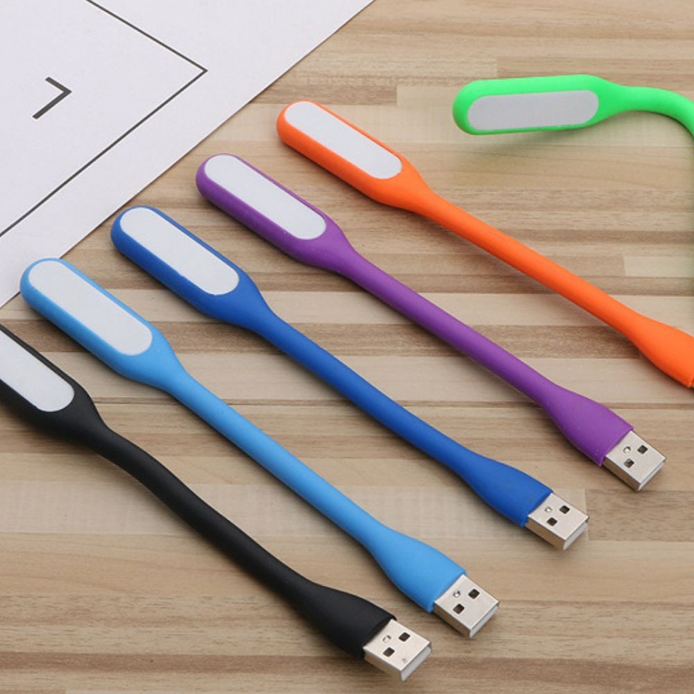 Đèn Led USB Uốn Dẻo, nhiều mầu, đèn ngủ led, đèn làm việc cho laptop ...