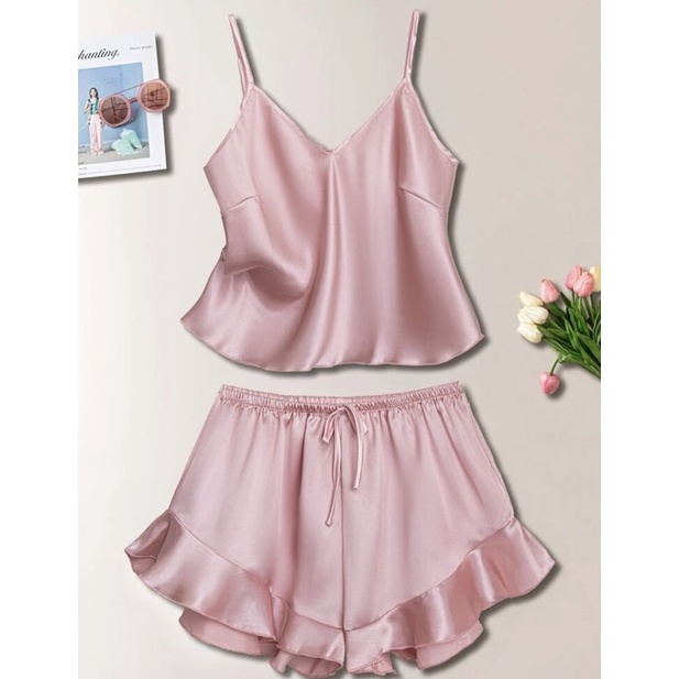 Bộ đồ ngủ Satin | Shopee Việt Nam