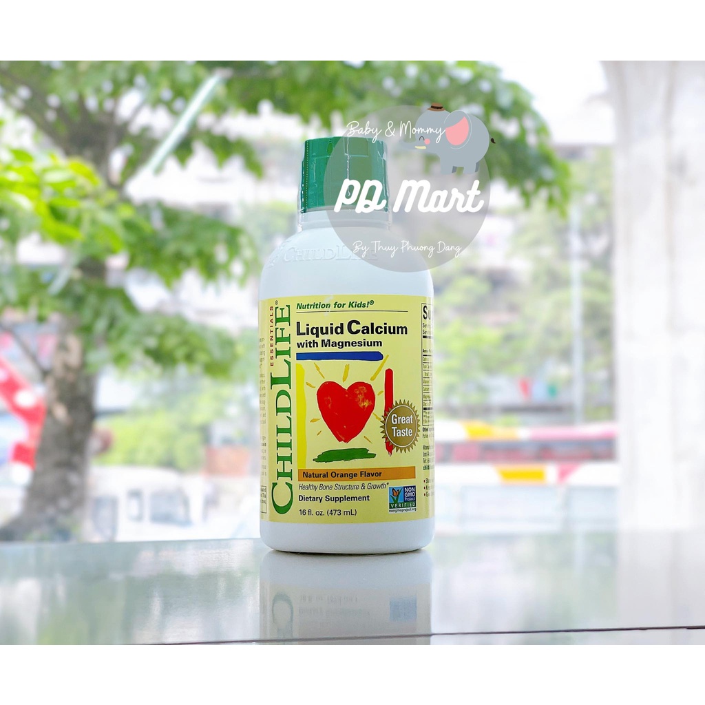 Mua Bộ sản phẩm siro vitamin tổng hợp/tăng đề kháng/canxi/DHA Mỹ CHILDLIFE (6m+) - hàng chính ...