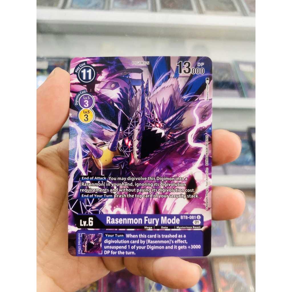 Mua Thẻ Bài Digimon Mã BT8-081 - Rasenmon: Fury Mode - Digimon ...