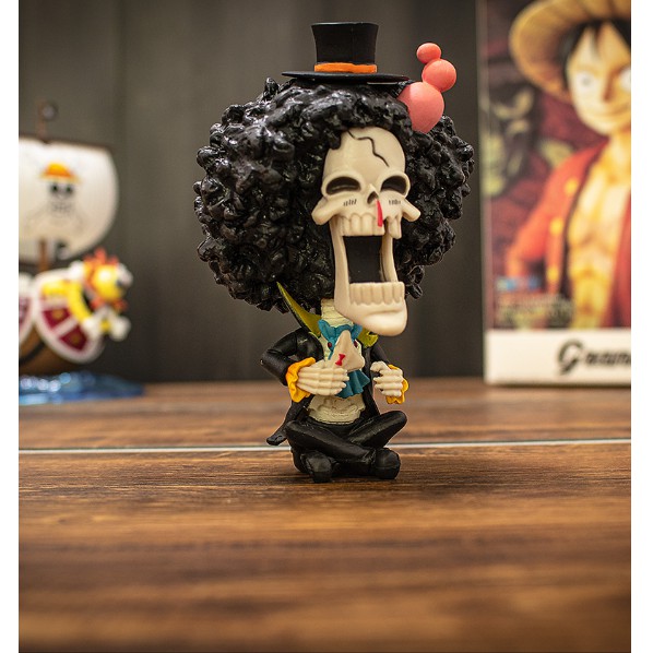 Mô Hình Brook Chibi - Mô Hình Brook - Mô Hình One Piece | Shopee Việt Nam