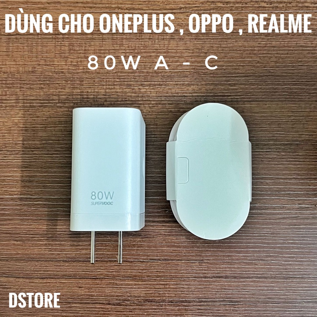 Bộ sạc cáp 80w Super VOOC chính hãng oppo | Shopee Việt Nam