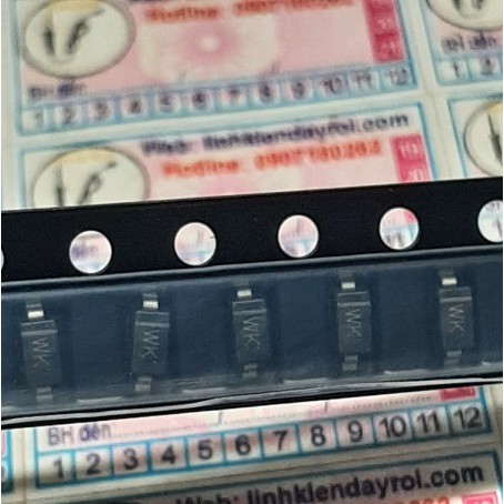 Linh kiện điện tử WK BZT52C15V BTZ52 15 0.25W Diode zener 15V 0.25W ...