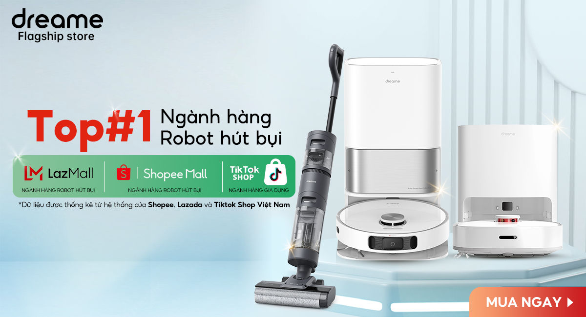 Dreame Official Store - Cửa Hàng Online Chính Hãng | Shopee Việt Nam