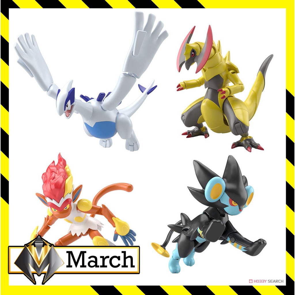 Mua Mô hình Shodo Pokemon 6 ( Lugia, Infernape, Haxorus, Luxray ...