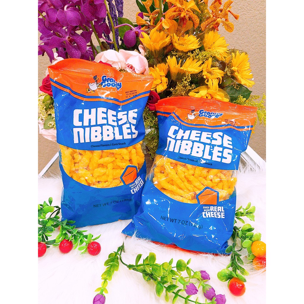 Bánh Snack Granny Goose Cheese Nibbles 198g | Shopee Việt Nam