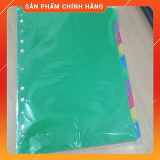 Chia File Nhựa 12 Lá 1 Đến 12 Số Dễ Phân Biệt Tiện Lợi | Shopee Việt Nam