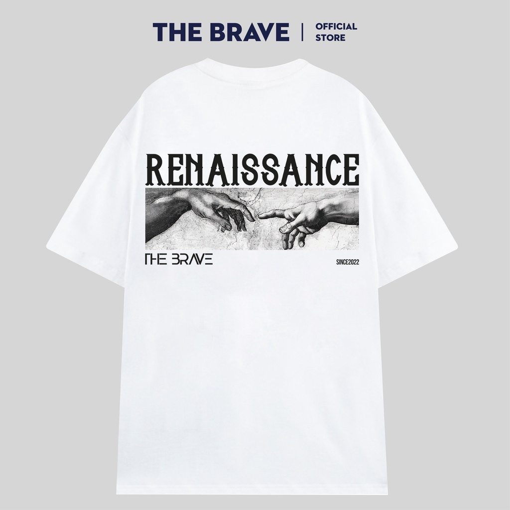 áo phông unisex nam nữ local brand The Brave form rộng Renaissance ...