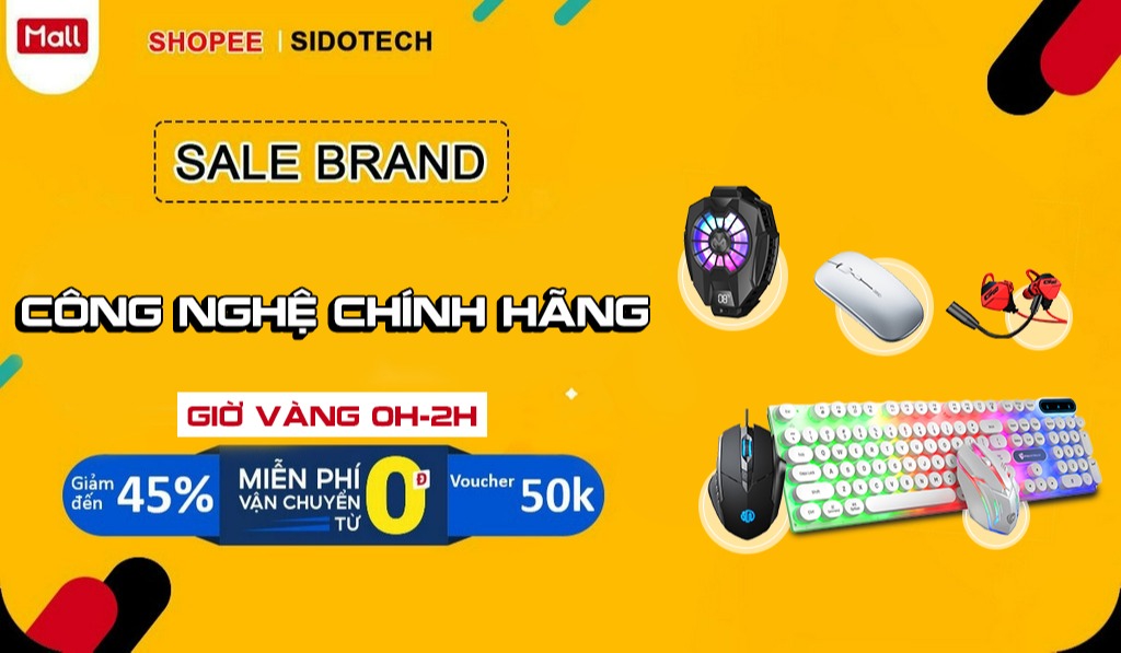 Sidotech Official Store - Cửa Hàng Online Chính Hãng | Shopee Việt Nam