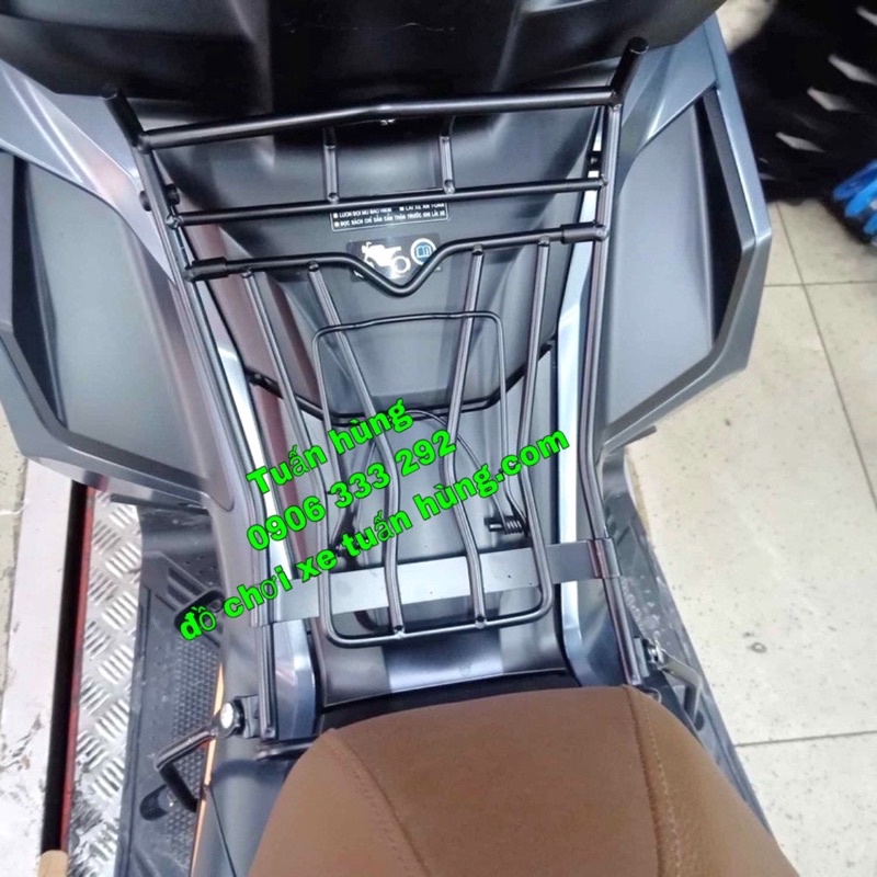Mua inox dầy - baga giữa xe airblade 2023 - đồ chơi xe ab 160/ab2023 ...