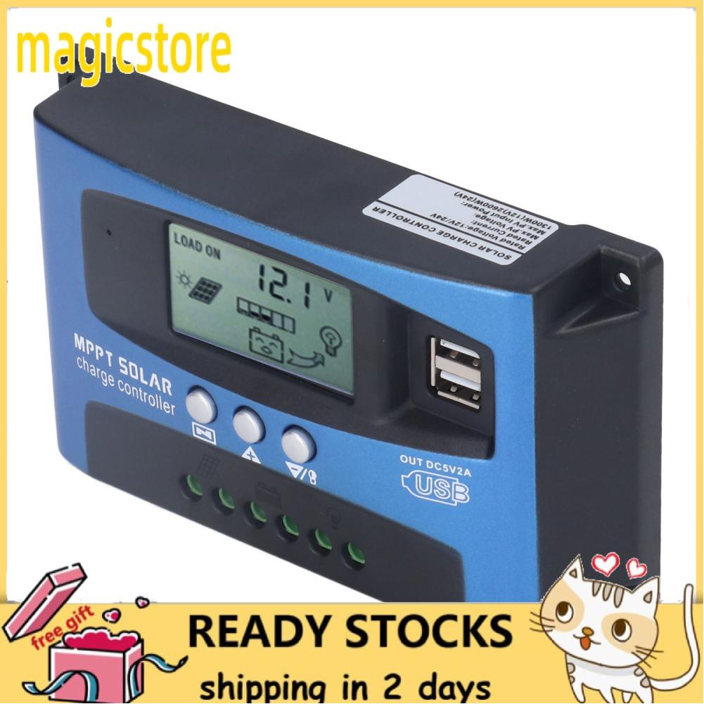 Magicstore 12V 24V Solar Charge Controller Internal Overcurrent ...