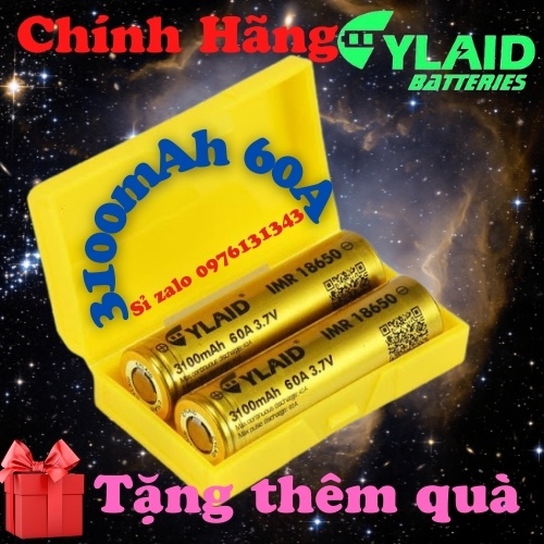 Mua Pin Cylaid Vàng 18650 Cell pin dung lượng cao pin sạc 💖 FREESHIP 💖 ...