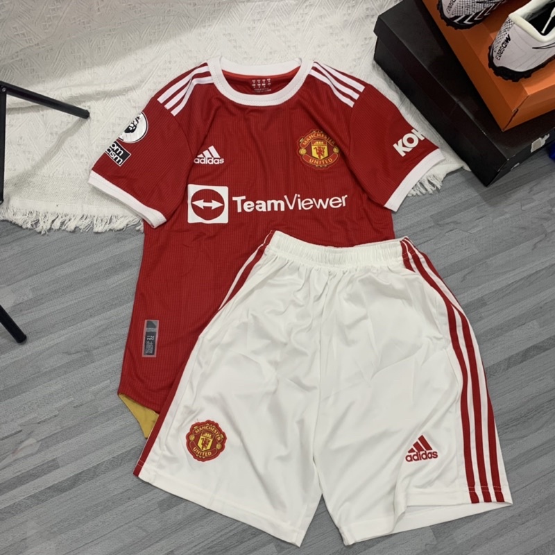 Mua Áo Chính thức Sân nhà MU 2022, Bộ quần áo Bóng đá CLB Manchester ...