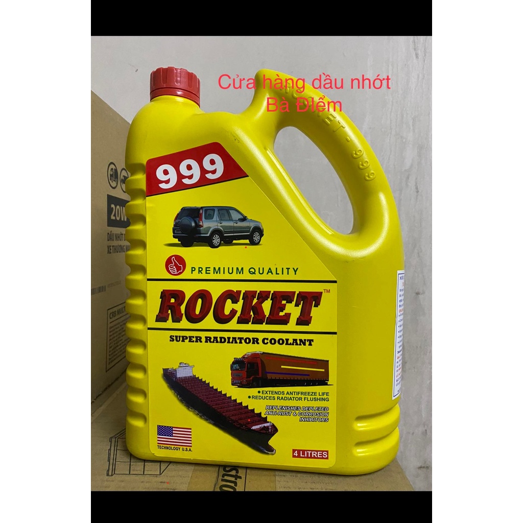 NƯỚC LÀM MÁT ROCKET 999 4L (Màu xanh) | Shopee Việt Nam