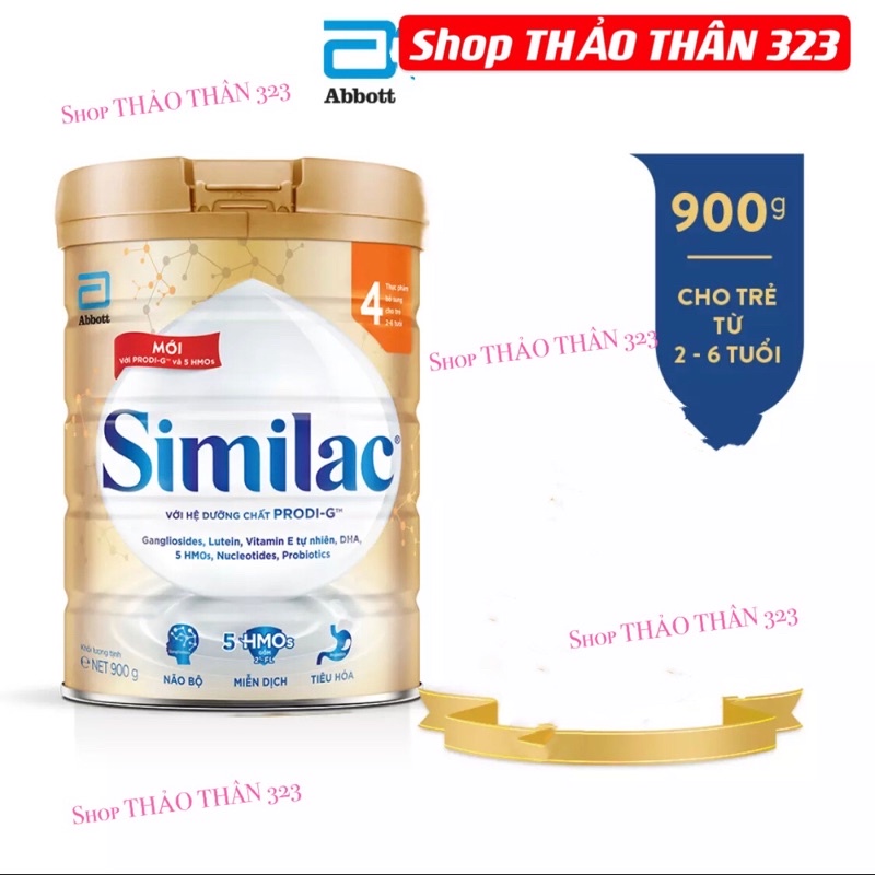 MẪU MỚI - Sữa Similac IQ Plus 4 HMO 900gram | Shopee Việt Nam