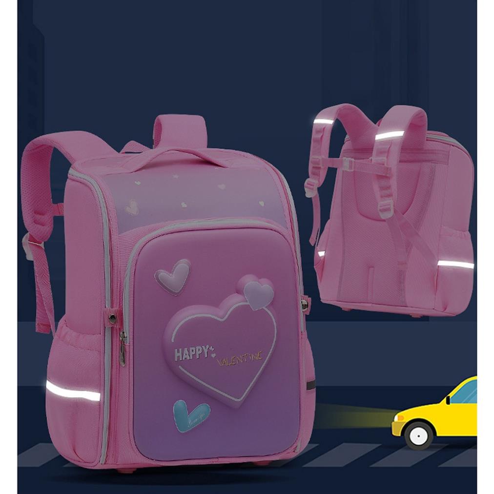 Mua Balo chống gù dáng hộp 3D cho bé gái ,balo học sinh tiểu học TRÁI ...