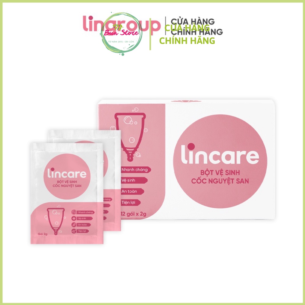 Bột tiệt trùng cốc nguyệt san Lincare (Hạn T9/2023) | Shopee Việt Nam