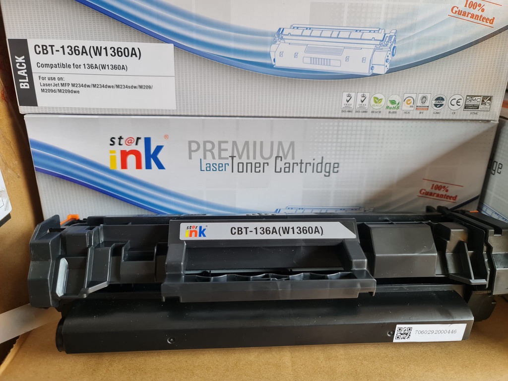 Hộp mực 136A CÓ CHÍP LaserJet Toner Cartridge (W1360A) - dùng cho máy ...