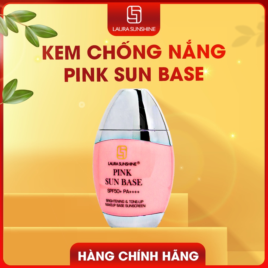 Mua Kem chống nắng Laura Sunshine Pink Sun Base SPF 50+ PA++++, Kem lót ...