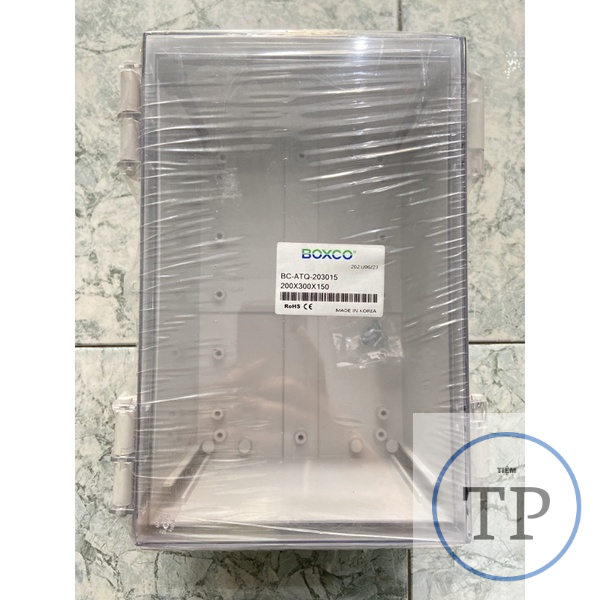Mua Tủ điện nhựa 200x300x150 NẮP TRONG ABS chống thấm Hàn Quốc Boxco ...