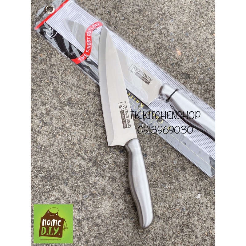 Mua Dao inox Thái Lan cán liền bằng inox Rhino , dao thái thịt, rau củ ...