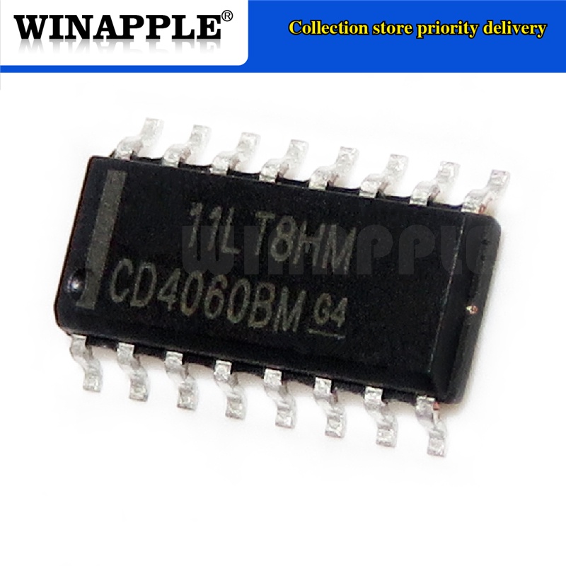 Bộ 10 chip Điện Tử CD4060BM HEF4060BT SOP16 HEF4060 HCF4060 IC 14 | Shopee Việt Nam