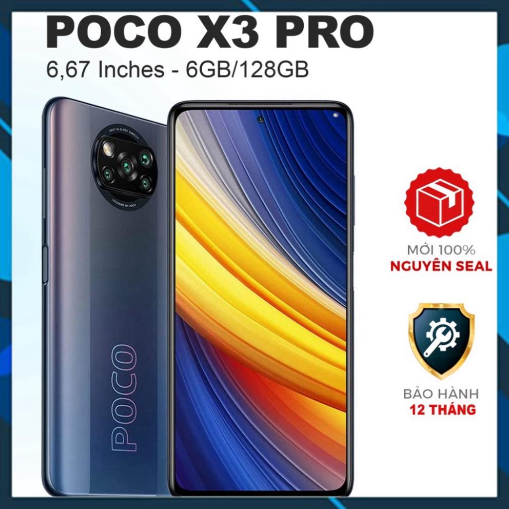 // Điện thoại Xiaomi POCO X3 Pro 6.67" (6GB/128GB) Hàng mới fullbox ...
