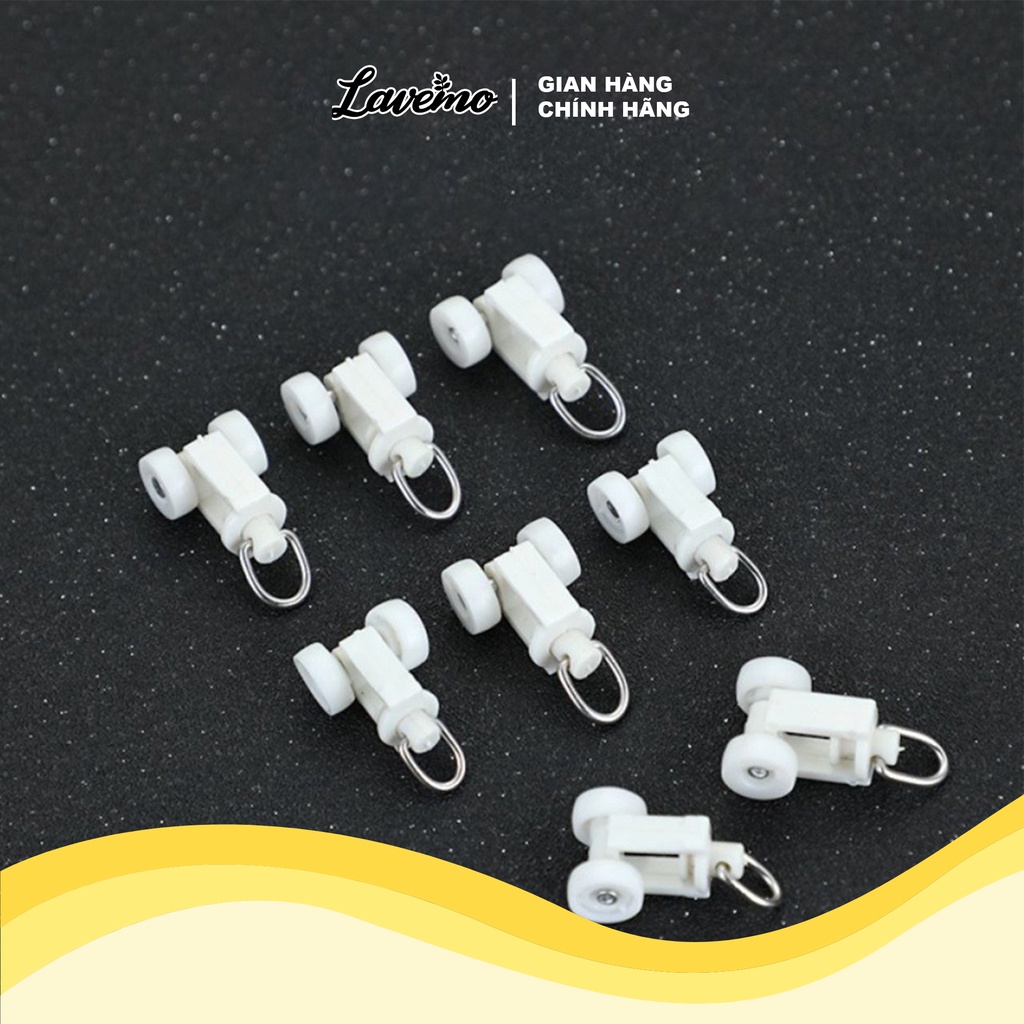 Mua Bi Thanh Ray Rèm Vải Bằng Nhựa Màu Trắng Chắc Chắn Chạy Mượt giá rẻ ...