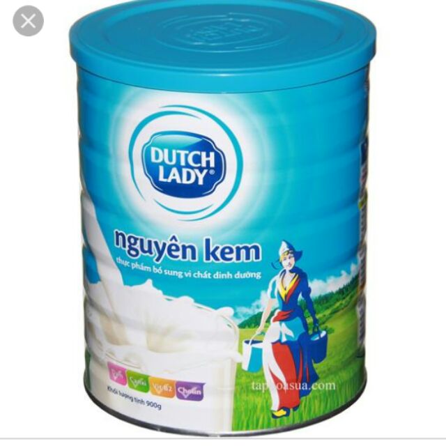 Sữa Dutch Lady nguyên kem /900g . | Shopee Việt Nam