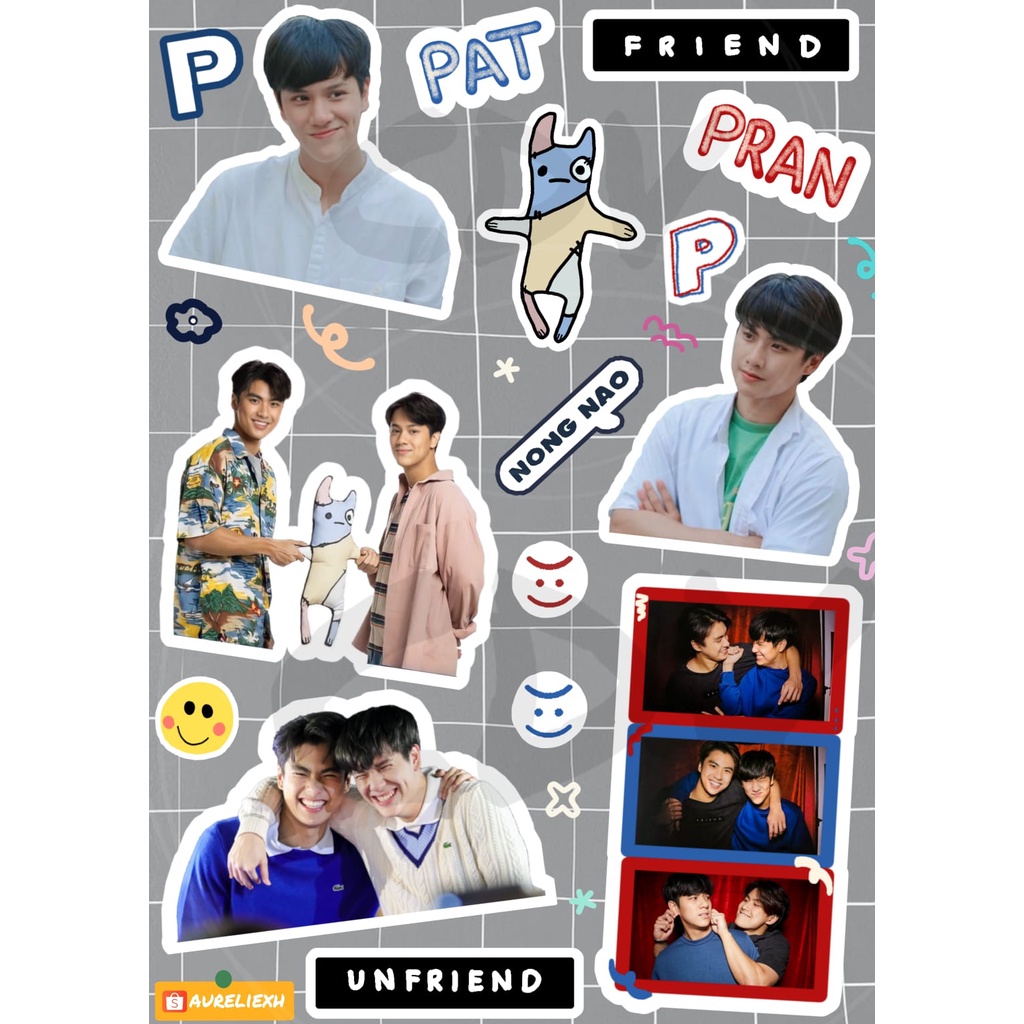 Mua Miếng Dán Nanon series bad buddy korapat ohm pawat buddy giá rẻ ...