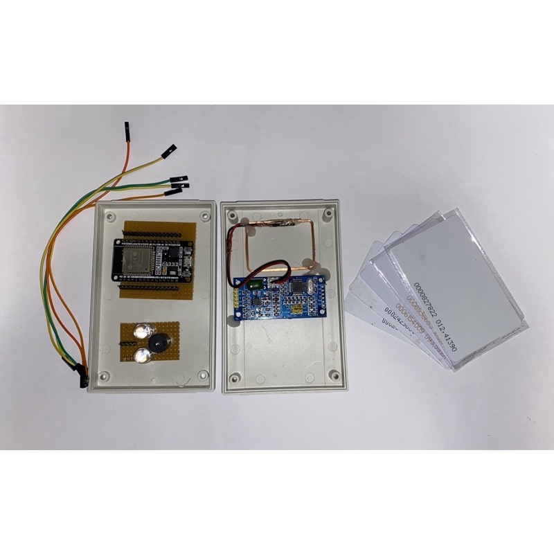 ESP32 + module RFID 125 KHz + Buzzer + 5 thẻ từ + dây diện - E3 Audio ...