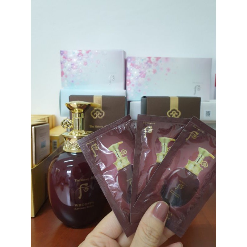 Set 20 gói Dầu Gội, Dầu Xả Thảo Dược WHOO SPA ESSENCE SHAMPOO & RINSE ...