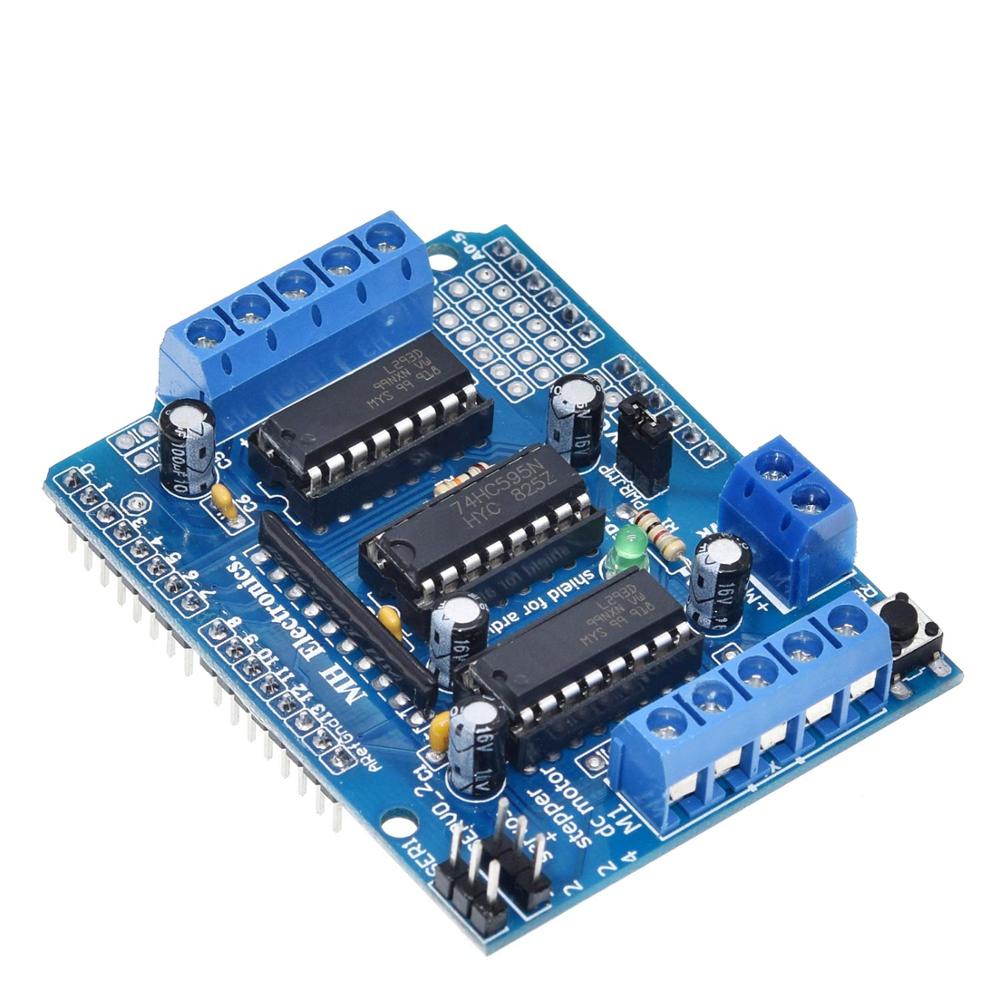 TZT L293D Motor Drive Shield dual for arduino Duemilanove, Motor drive ...