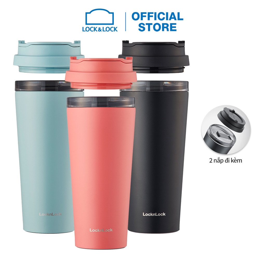 Mua Bình giữ nhiệt Lock&Lock có 2 nắp thay thế New Clip Tumbler 540ml LHC4279 (3 màu) giá rẻ ...