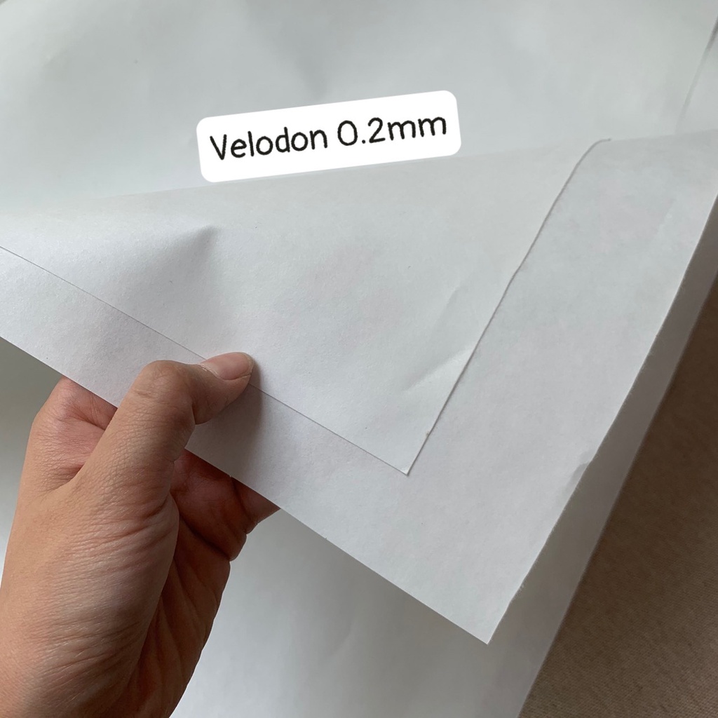 Mua Velodon, mex trắng Pháp, vật liệu gia cố độ dày 0.1mm, 0.2mm, kích ...
