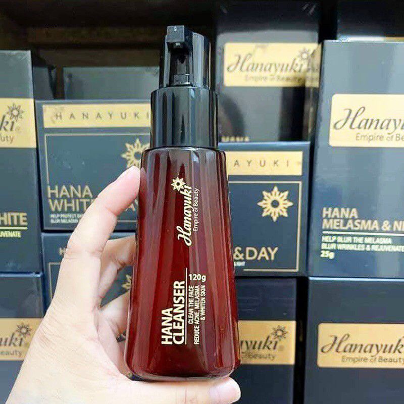 Sữa rửa mặt không bọt Hanayuki Cleanser chính hãng | Shopee Việt Nam