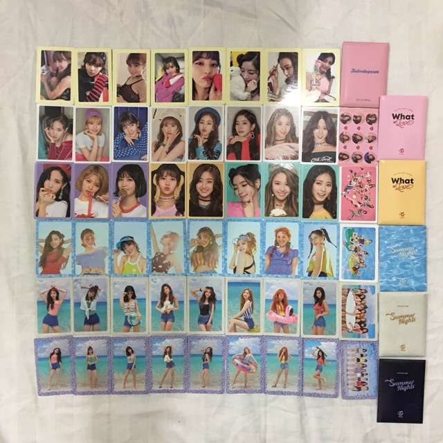 Card set pre order Nayeon, Tzuyu Twice | Shopee Việt Nam