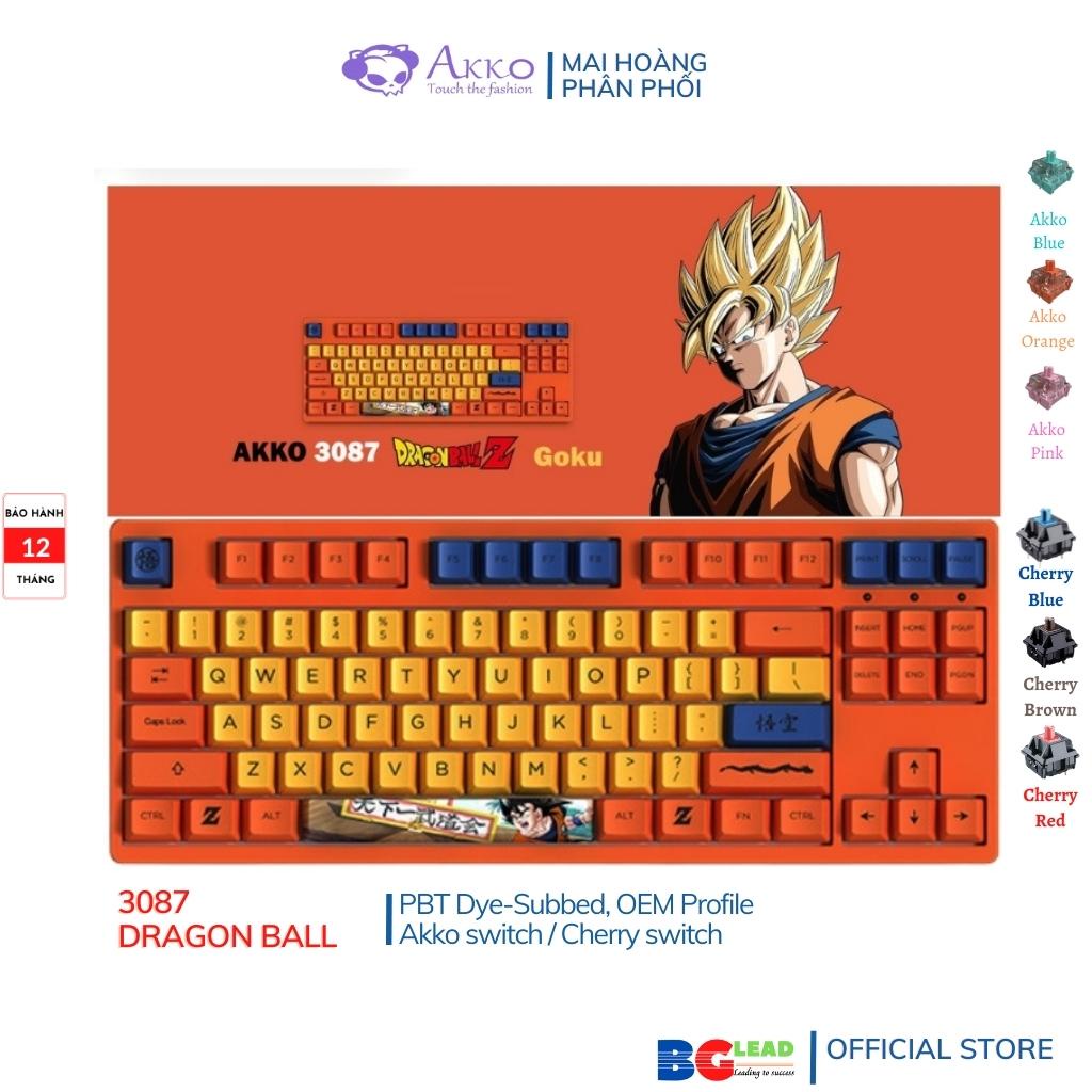 Mua Bàn phím cơ AKKO 3087 Dragon Ball Z – Goku (Akko Switch & Cherry ...