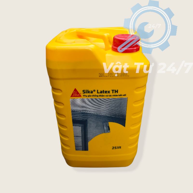 Sika Latex TH 25 Lít phụ gia chống thấm và tác nhân kết nối cho vữa 25L - Tìm Voucher