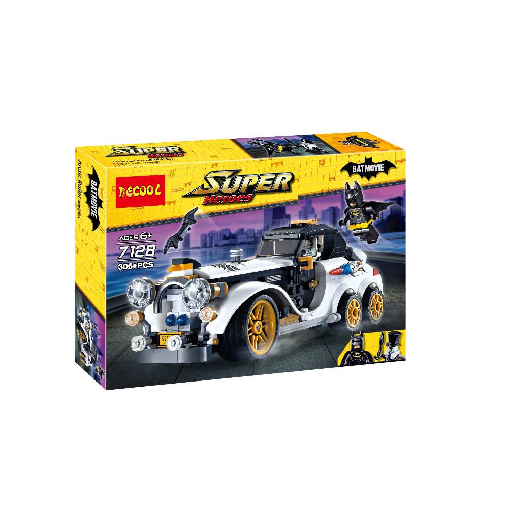 Đồ Chơi Lắp Ghép Batman Movie – Bộ Lắp Ráp Xe Limo của Penguin Decool 7128 – 305 Chi Tiết – Đồ ...