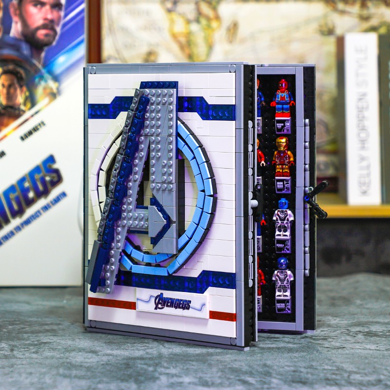 Lắp ghép Sắt Bộ Sách Super hero Marvel Nhân Vật Bộ Sưu Tập Combo IRON ...