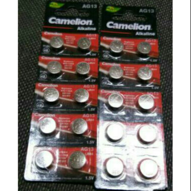 Vỉ 20 viên pin AG13 Camelion - MixASale
