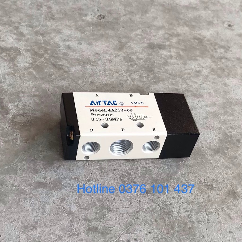 Mua VAN KHÍ NÉN 4A210-08 AIRTAC, VAN CƠ ĐIỀU KHIỂN KHÍ NÉN 4A210-08 ...