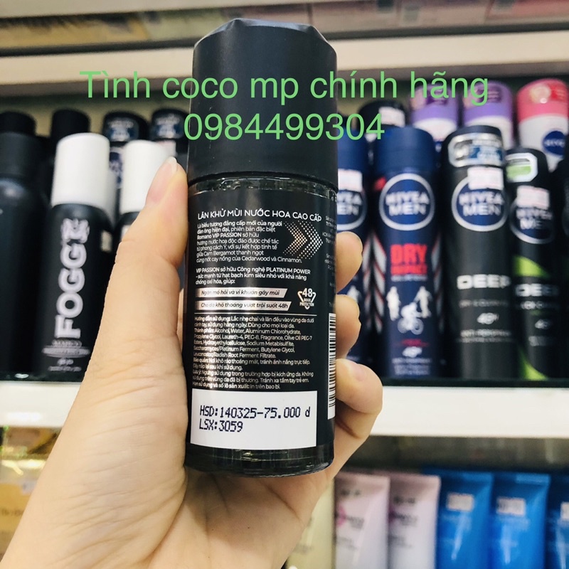 Mua Lăn khử mùi romano VIP passion đỏ, khử mùi cơ thể nam giới, giảm ...